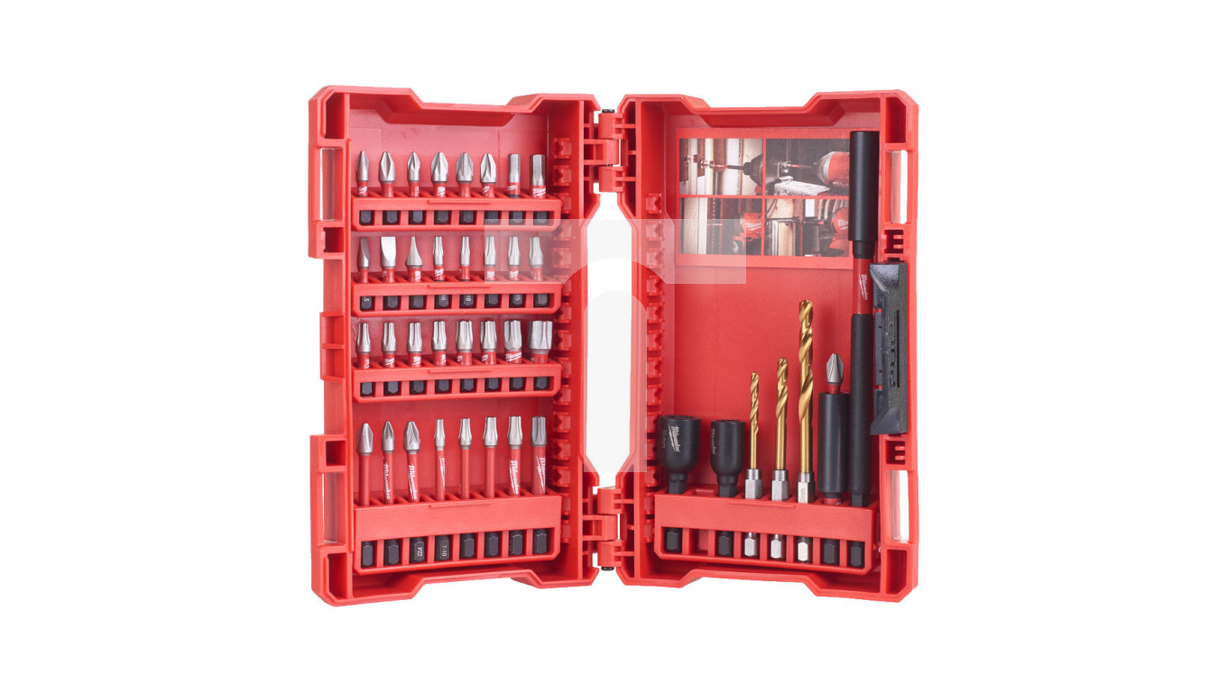 Zestaw wytrzymałych bitów udarowych 40szt Shockwave Impact Duty