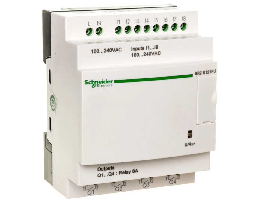 Sterownik programowalny 8 wejść 4 wyjścia 100-240V AC RTC/LCD Zelio ...