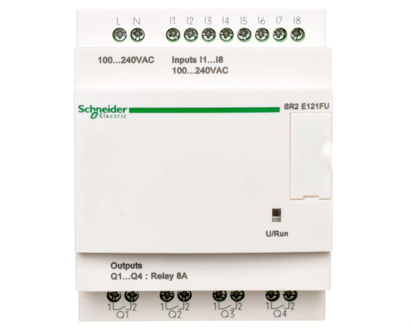 Sterownik programowalny 8 wejść 4 wyjścia 100-240V AC RTC/LCD Zelio ...