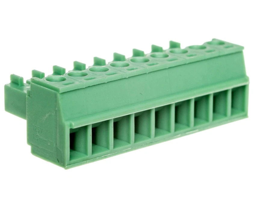 Wtyk śrubowy do płytek drukowanych 9P zielony MC 1,5/ 9-ST-3,81 1803646 ...