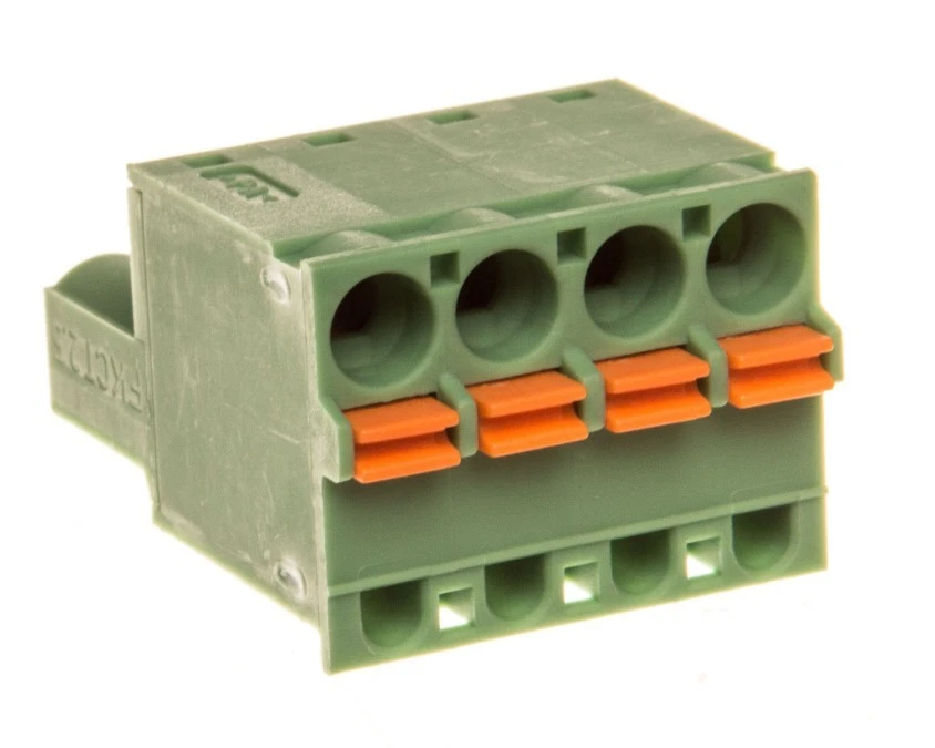 Złączka wtykowa do płytek drukowanych 0,2-2,5mm2 zielona FKCT 2,5/ 4-ST 1909236 /100szt ...