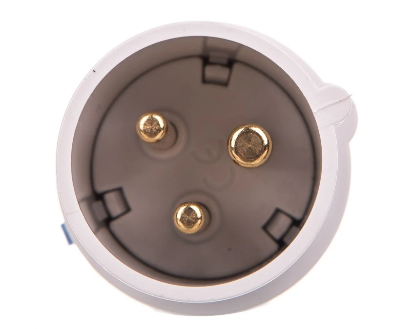 Przemysłowa wtyczka przenośna, prosta, 16A, 2p+E, 200...250 V AC, IP 44 ...