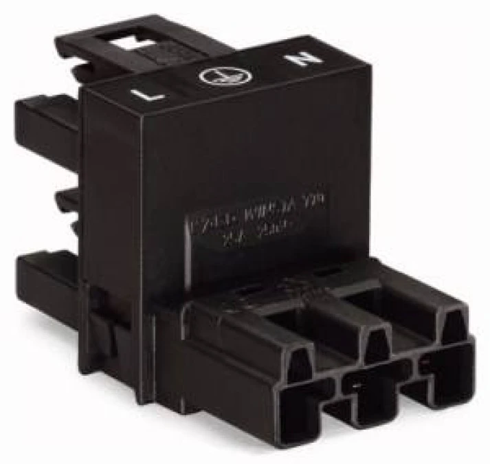 Rozgałęźnik typu h 3-torowy wtyk / gniazdo-gniazdo biały WINSTA 770-686 /50szt./ – WAGO | TIM SA