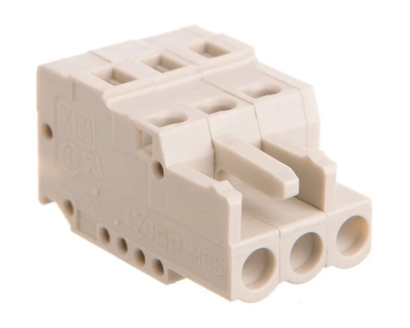 Gniazdo MCS-MIDI Classic 3-biegunowe jasnoszare raster 5mm 721-103/026-000 /100szt./ – WAGO | TIM SA