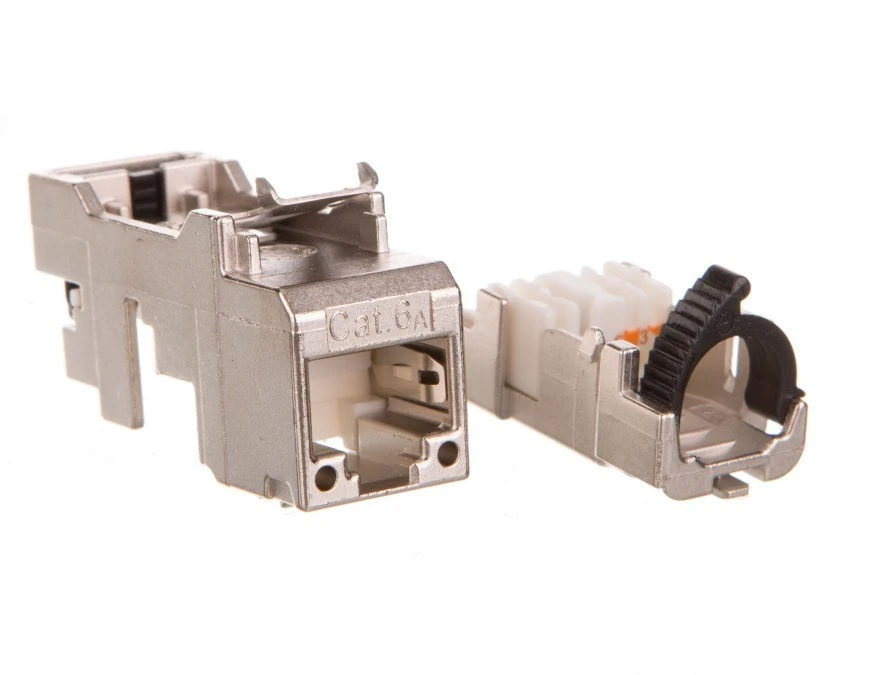 Wkład RJ45 KeyStone kat.6A EPIC DATA ED-IE-AX-RJ45F-6A-A-FC 21700611 ...