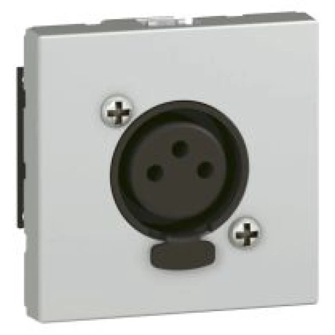 MOSAIC Gniazdo mikrofonowe XLR /żeńskie/ 2M aluminium 079255 – LEGRAND ...