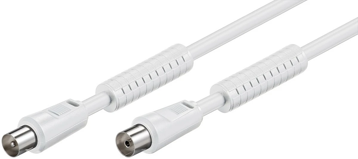 Przewód antenowy IEC 10m biały 50722 – GOOBAY | TIM SA