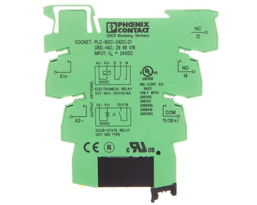 Moduł przekaźnika półprzewodnikowego 1-fazowy 1Z 15A we: 24V DC, wy: 3 ...