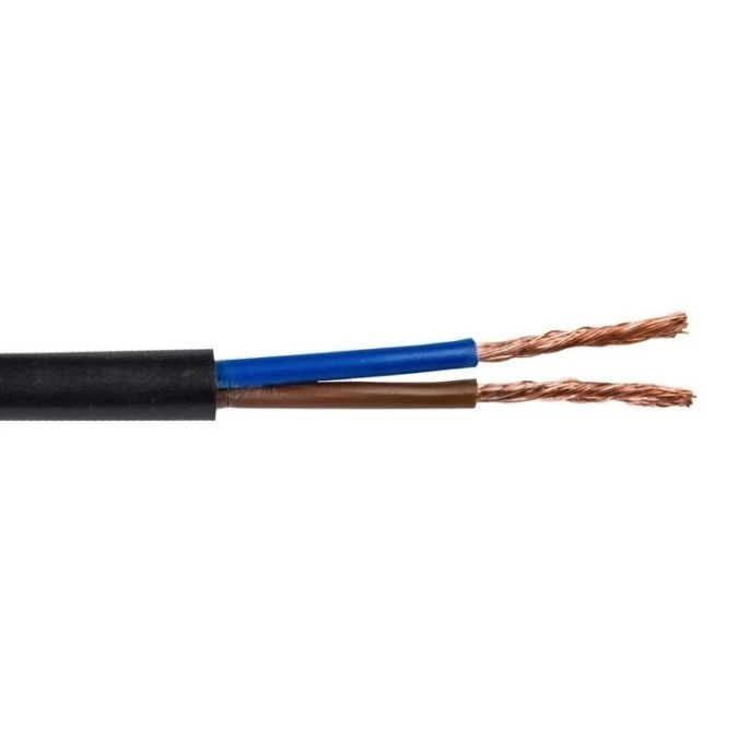 Przewód mieszkaniowy H03VV-F (OMY) 2x1,5 czarny 300/300V /50m/ – ELEKTROKABEL | TIM SA