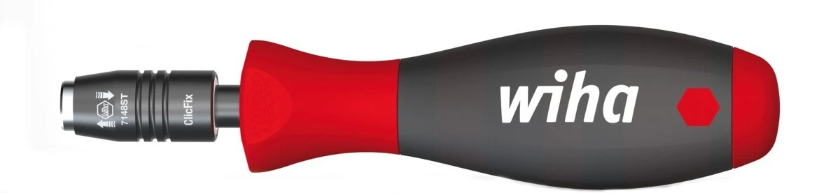 Wiha Wkrętak z uchwytem na bity SoftFinish CentroFix, blokowany mechanicznie 1/4 149 mm ...