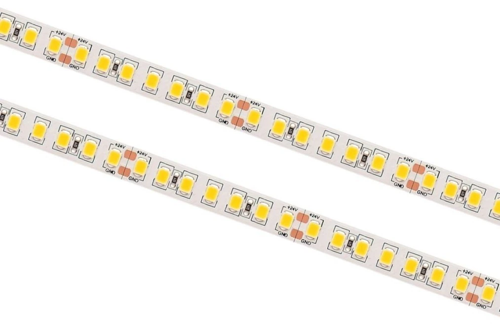 Taśma LED 168LED/m 24V 17W 6000K IP68 2400lm Ra80 8mm SPE-168-68-CW-24 ...