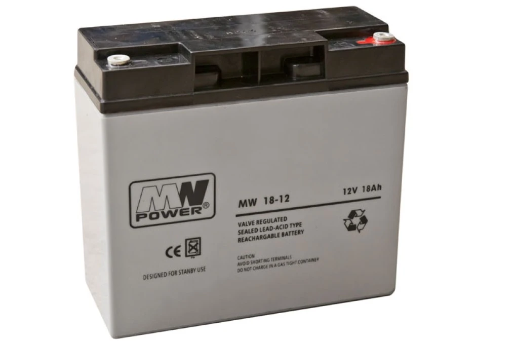 Akumulator AGM 12V 18Ah (181x77x167mm) MW 18-12 – MW POWER | TIM SA