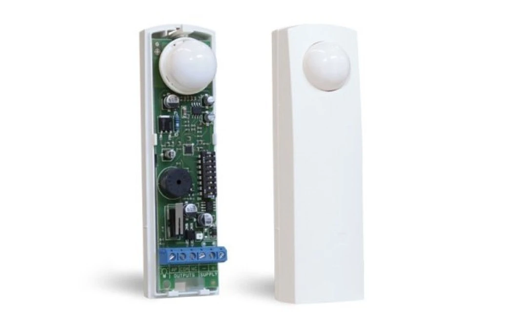 Czujnik kurtynowy PIR. Ochrona antysabotażowa, zasięg 2-3,5m. Wymiary ...