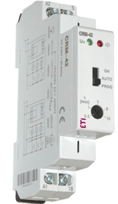 Automat schodowy programowany z sygn. wył. CRM-42 230 002470078 – ETI Polam | TIM SA