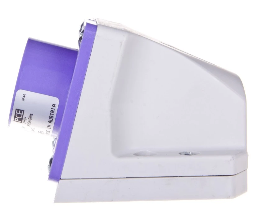 Wtyczka odbiornikowa 16A 3P 24V fioletowa IP44 563v – PCE | TIM SA