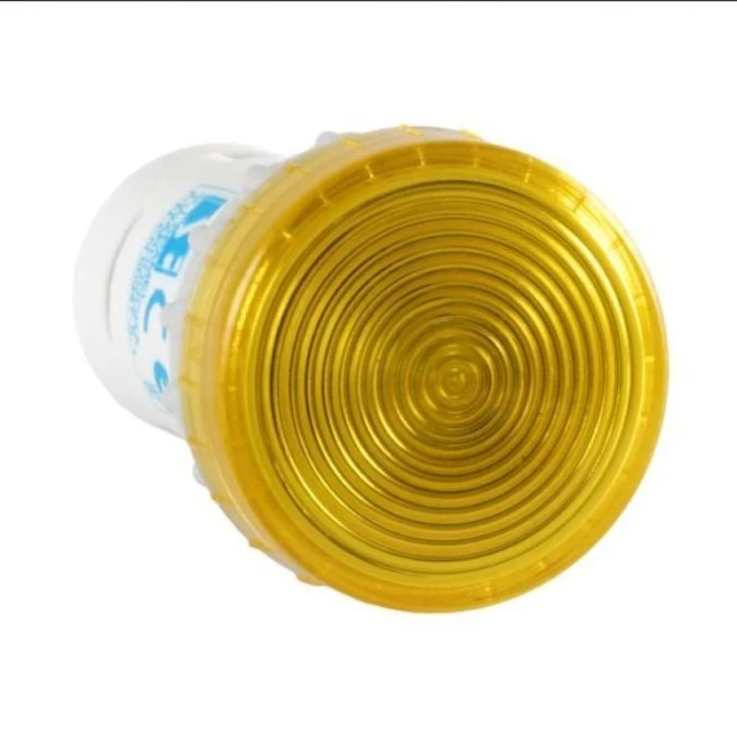 Lampka sygnalizacyjna żółta 24V LED SP22-LG-24-LEDAC/DC – SPAMEL | TIM SA