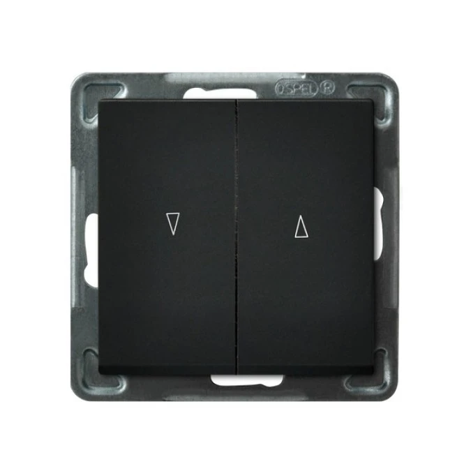 SONATA Łącznik żaluzjowy czarny metalik ŁP-7R/m/33 – OSPEL | TIM SA