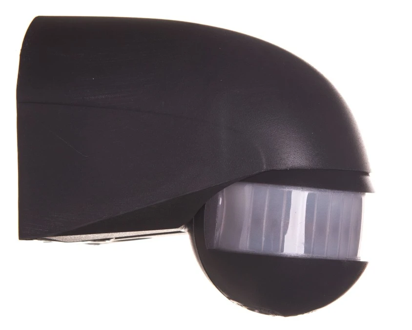 Detektor ruchu na podczerwien PIR 180 stopni IP44 12m antracyt 1171900 ...