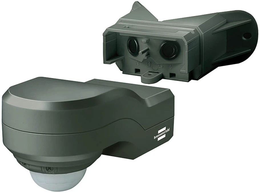 Detektor ruchu na podczerwien PIR 240 stopni IP44 12m antracyt 1171910 ...