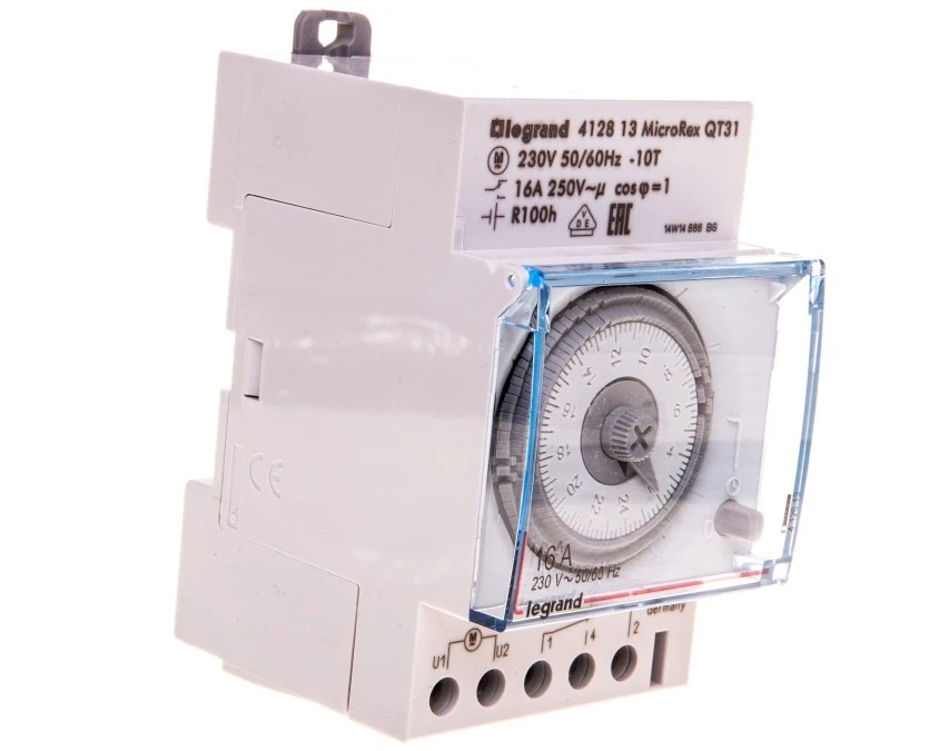 Programator analogowy dobowy jednokanałowy MicroRex QT31 412813 ...