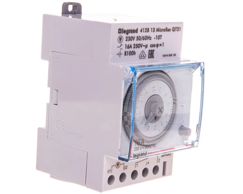 Programator analogowy dobowy jednokanałowy MicroRex QT31 412813 ...