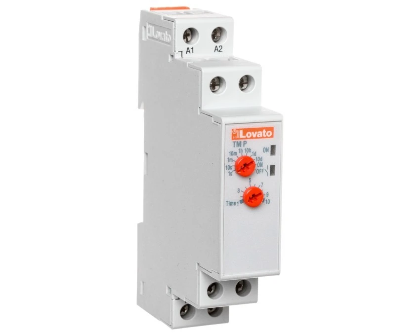 Przekaźnik czasowy 1P zwłoczny 0,1s-10dni 8A 24-48V DC 24-240V AC ...