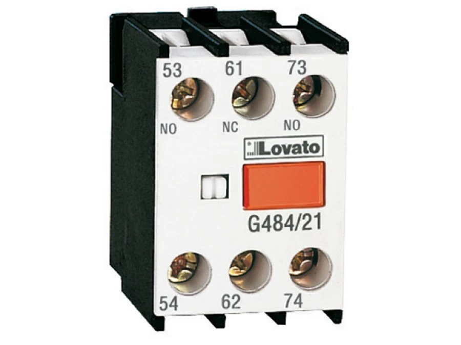 Zestaw styków pomocniczych 2Z 1R montaż czołowy G484/21 11G48421 – LOVATO | TIM SA