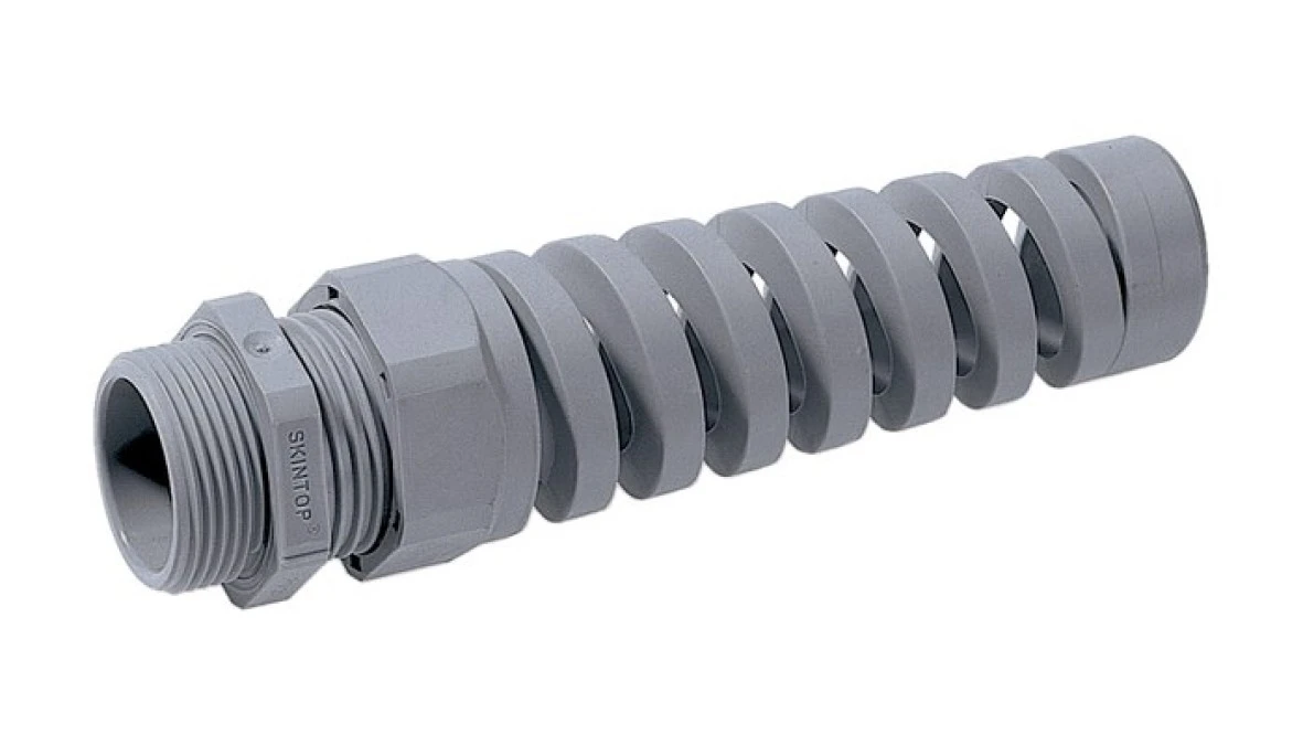 Dławnica kablowa poliamidowa M16 IP68 SKINTOP BS-M 16x1,5 jasnoszara ...