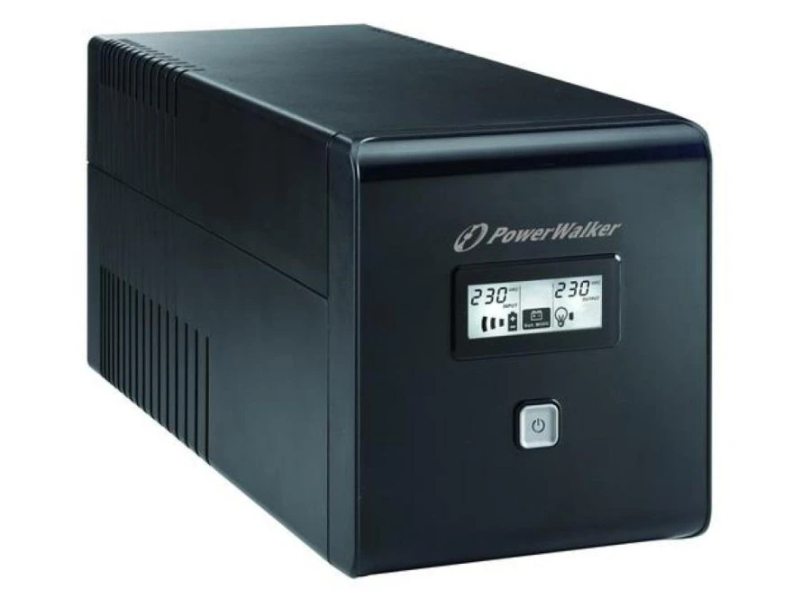UPS POWERWALKER LINE-INTERACTIVE 1000VA 2xSCHUKO + 2xIEC OUT, RJ11/RJ45 ...