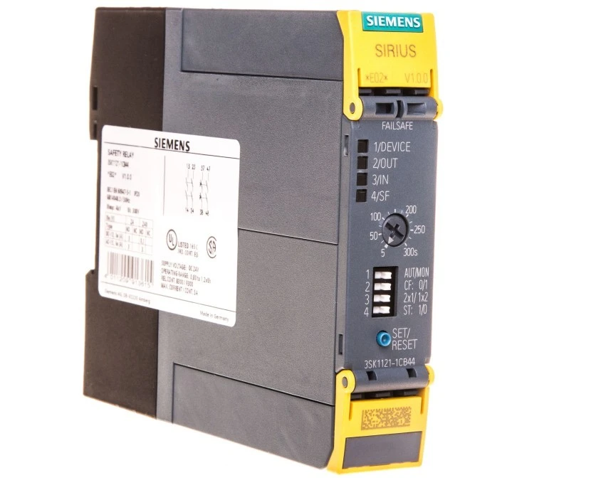 Przekaźnik bezpieczeństwa 5-300s 4Z 24V DC 3SK1121-1CB44 – SIEMENS | TIM SA