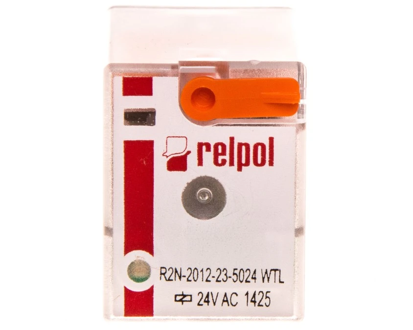 Przekaźnik przemysłowy 2P 24V AC AgNi R2N-2012-23-5024-WTL 860679 ...