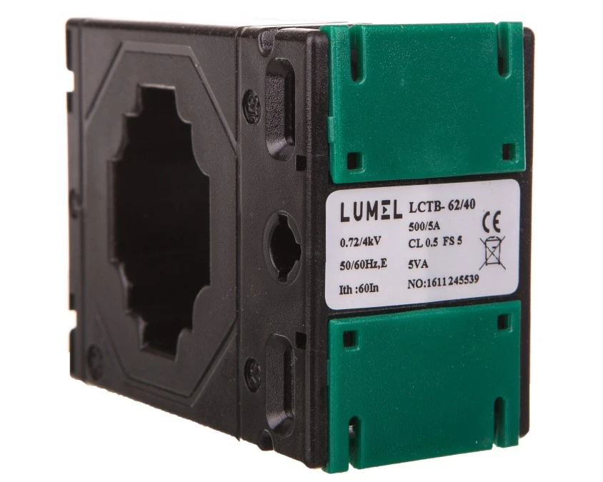 Przekładnik prądowy z otworem na szynę 62/40 (40) 500A/5A klasa 0,5 ...