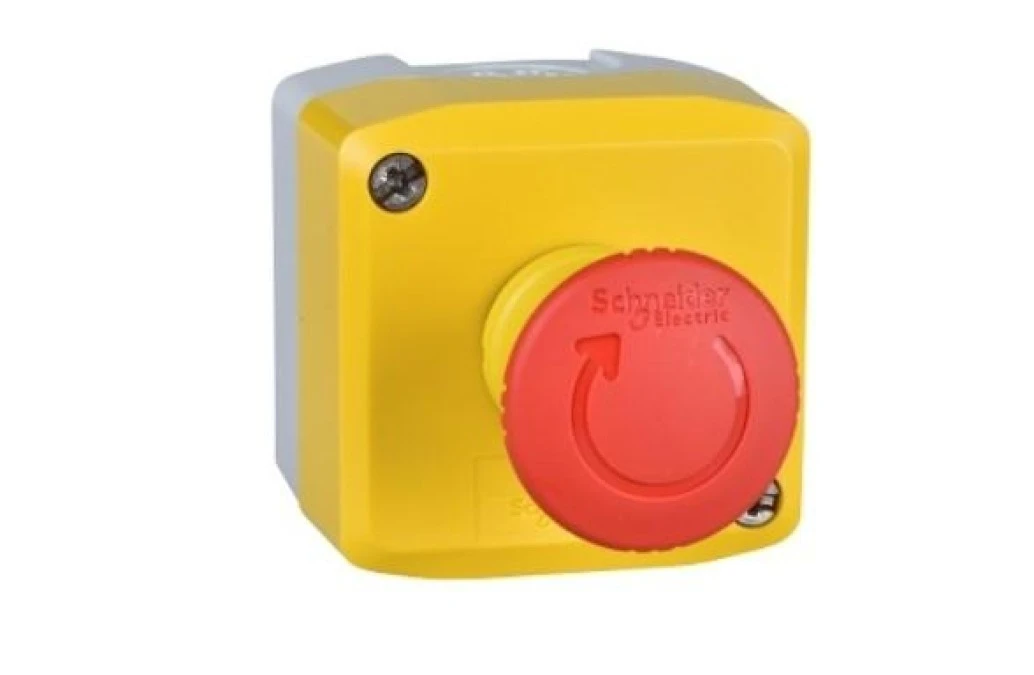 Kaseta żółta z czerwonym przyciskiem grzybkowym 2NC Harmony XALK178FH29 – Schneider | TIM SA
