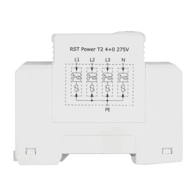 Ogranicznik przepięć T2 RST Power T2 4+0 275V 802 204 – RST | TIM SA