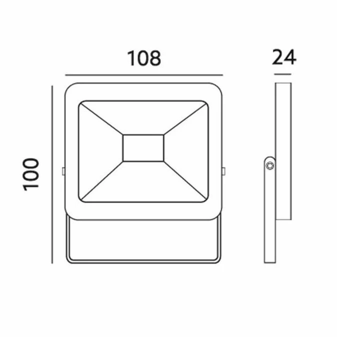 Naświetlacz oprawa led MH 10W biały 3000K ciepła biała – PREMIUMLUX ...