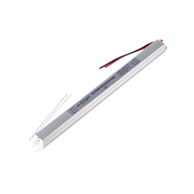 Zasilacz LED meblowy ultra slim IP20 48W 12V 4A 260 x 18 x 17 mm ...