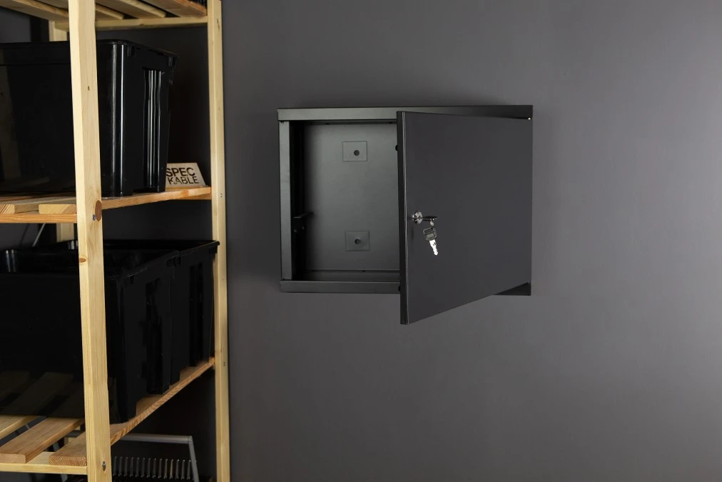 Szafa wisząca RACK 19 cali 2U 120mm czarna TPR CATV NEKU – NEKU POLSKA ...