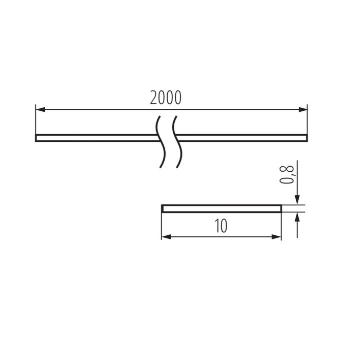 Klosz do profili aluminiowych SHADE B/F-FR 2M 26570 – KANLUX | TIM SA