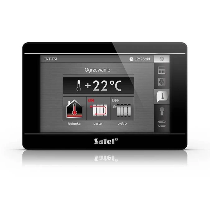 Manipulator z ekranem dotykowym 7 cali czarny INTEGRA INT-TSI-B – SATEL ...