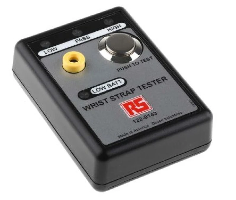 Tester ESD Tak opasek nadgarstkowych LED, RS PRO – RS COMPONENTS | TIM SA