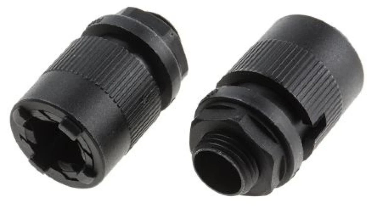 Adapter, Nylon 66 16mm gwint PG-9 RS PRO – RS COMPONENTS | TIM SA