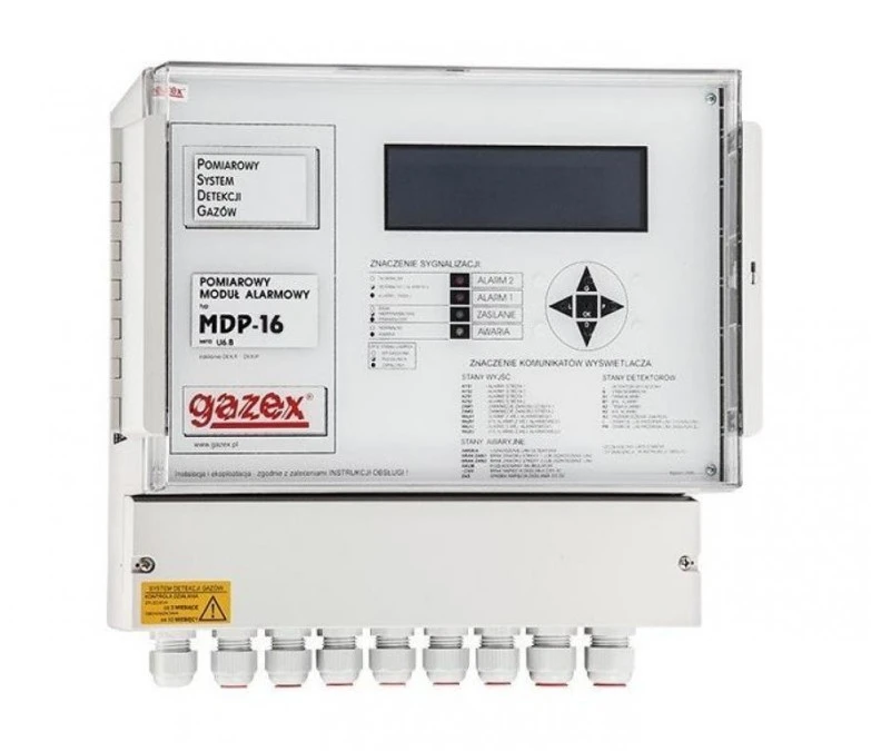 Moduł pomiarowy MDP-8.Z/M, do 8 detektorów, RS485, zas. 230V, wyjście ...
