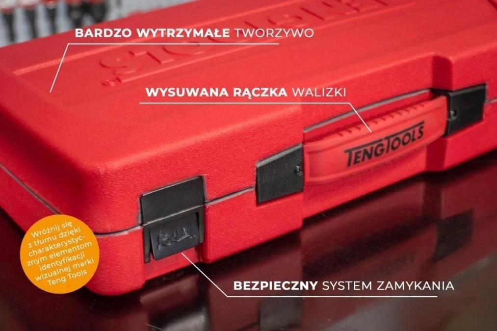 Zestaw szczypiec i wkrętaków izolowanych 1000V 18 elementowy Teng Tools ...