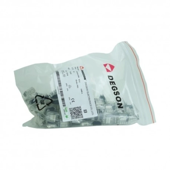 Szybkozłączka instalacyjna 2x0.2-4.0 mm² VDE UL 450V 32A DGN 1 sztuka 100 sztuk, Ilość: 1 sztuka ...