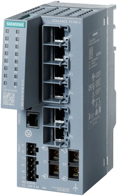 Switch przemysłowy zarządzalny SCALANCE XC206-2 6x10/100 Mbit/s RJ45 ...