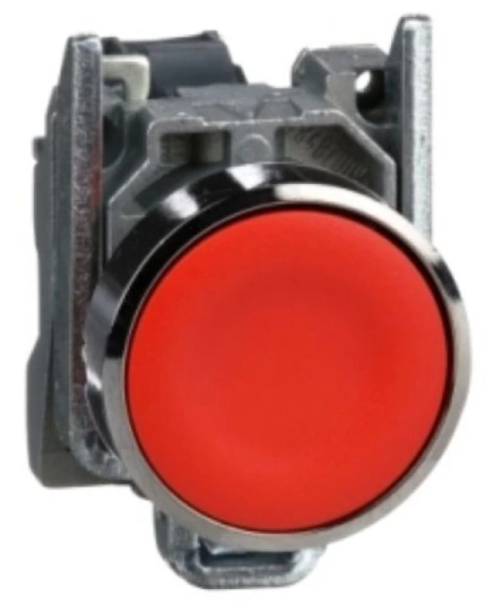 Przycisk sterowniczy 22mm czerwony 1NC z samopowrotem 1R XB4-BA42 – Schneider | TIM SA