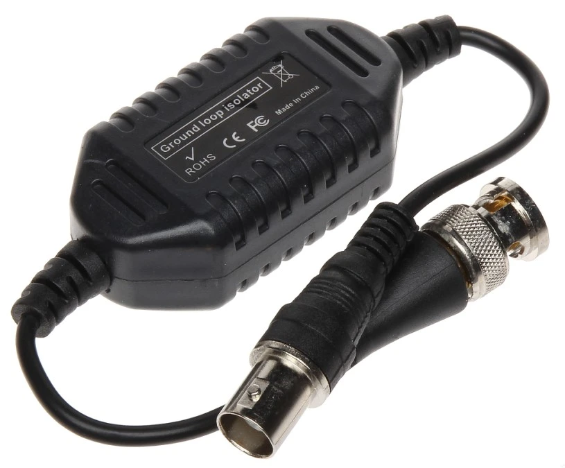 Separator sygnału wideo, izolator pętli masy (ground loop isolator) dla ...