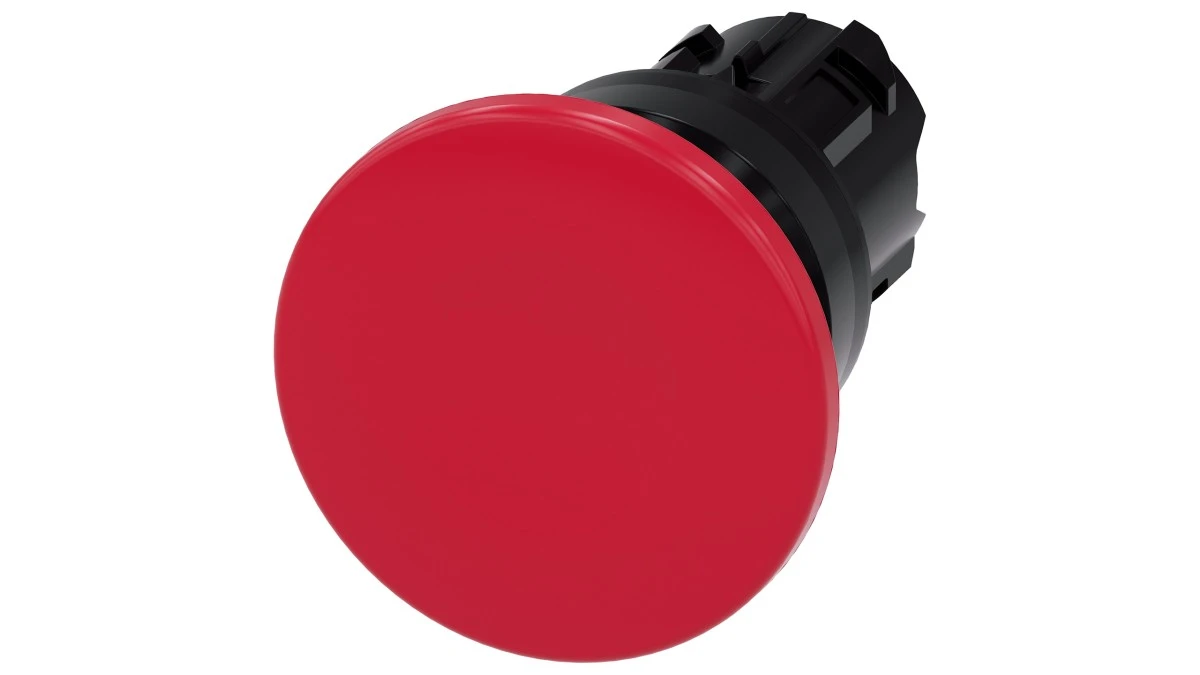 Przycisk grzybkowy 22mm tworzywo czerwony 40mm z samopowrotem SIRIUS ACT 3SU1000-1BD20-0AA0 ...