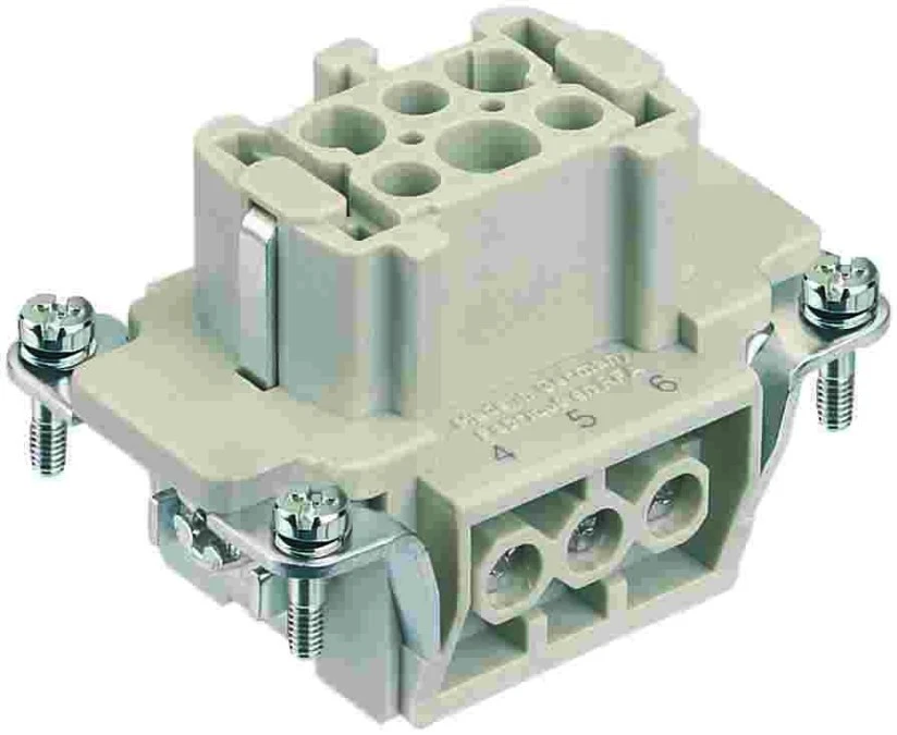 Złącze HAN prostokątne żeńskie 6-PIN 16A 90V 9360062701 – HARTING ...