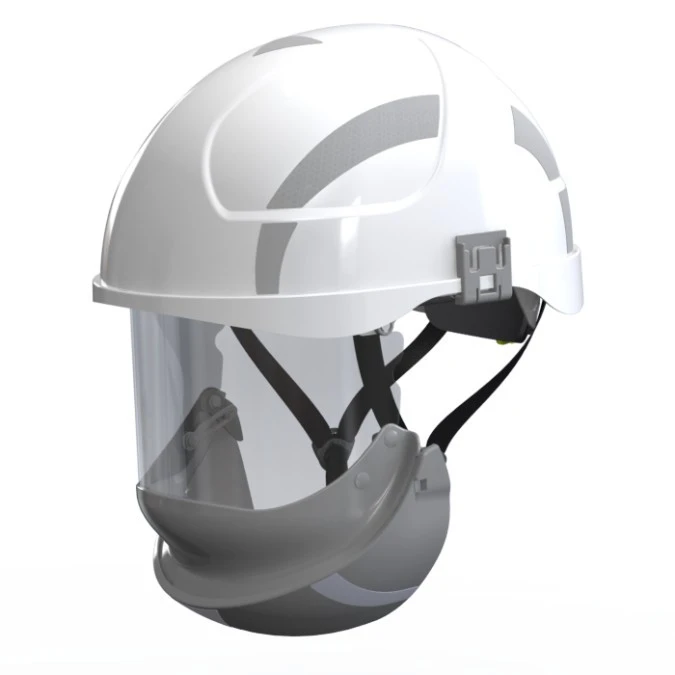 HUBIX SECRA H058S F113.WSE2 Biały hełm elektroizolacyjny, osłona twarzy ...